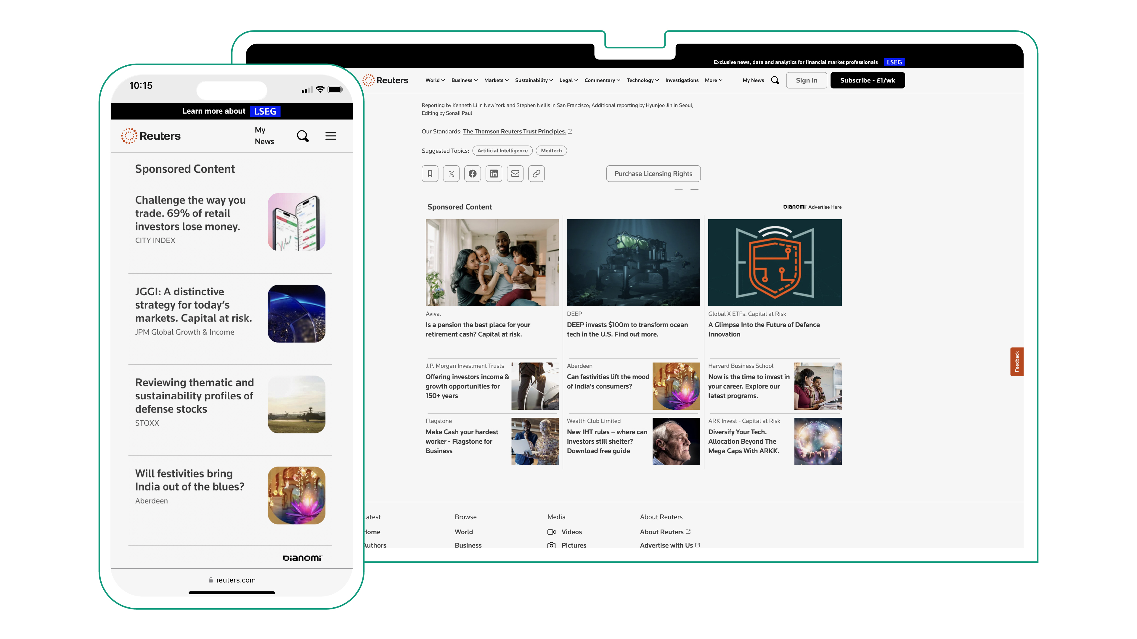 Native Ads – Dianomi
